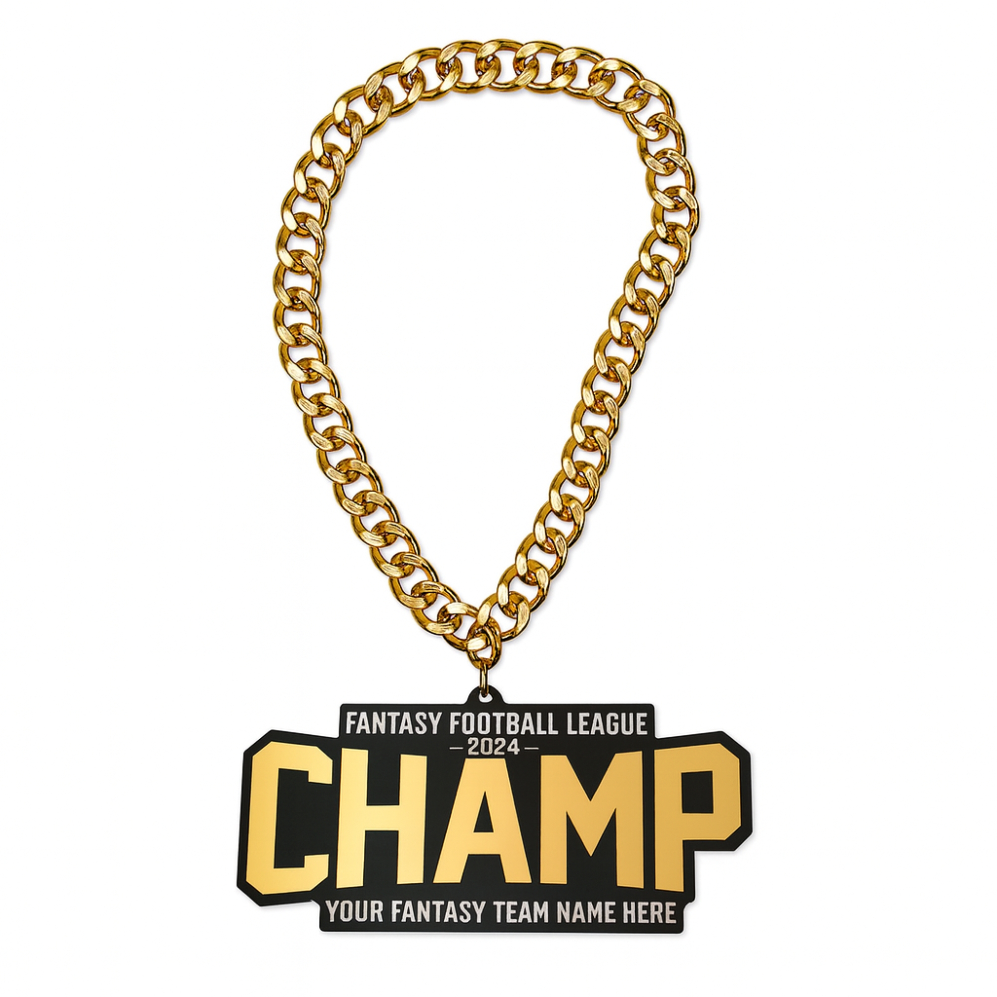 Custom Fantasy Football Winner Chain – Order Now